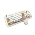 Hmkmyi Wireless Keyboard And Mouse Combo 2 4g Full Size Retro