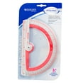 Westcott Protractor, 6", Anti-Microbial, Plastic, Assorted Colors, Not ...