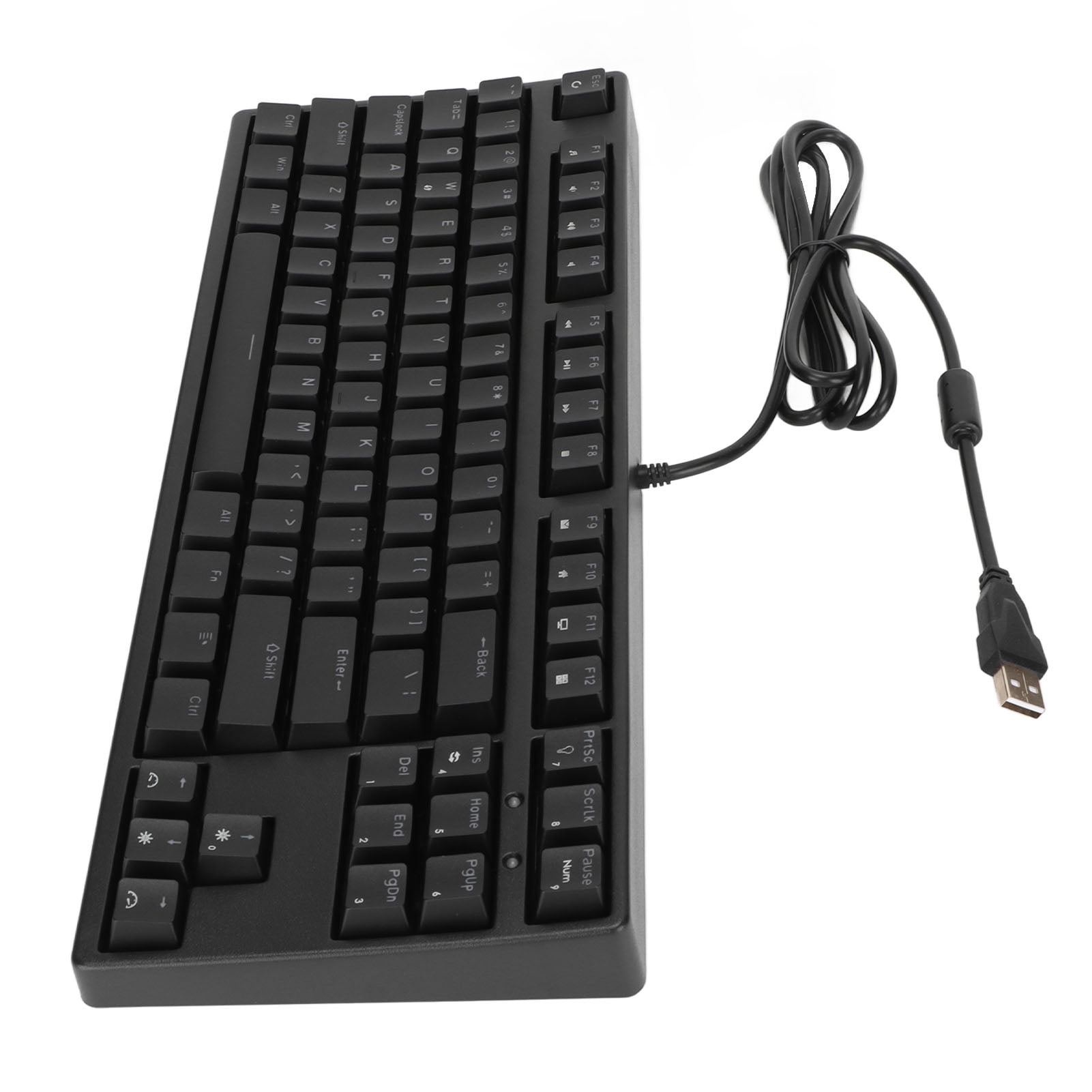 Wired Mechanical Keyboard, White Light Conversion Function F87 ...