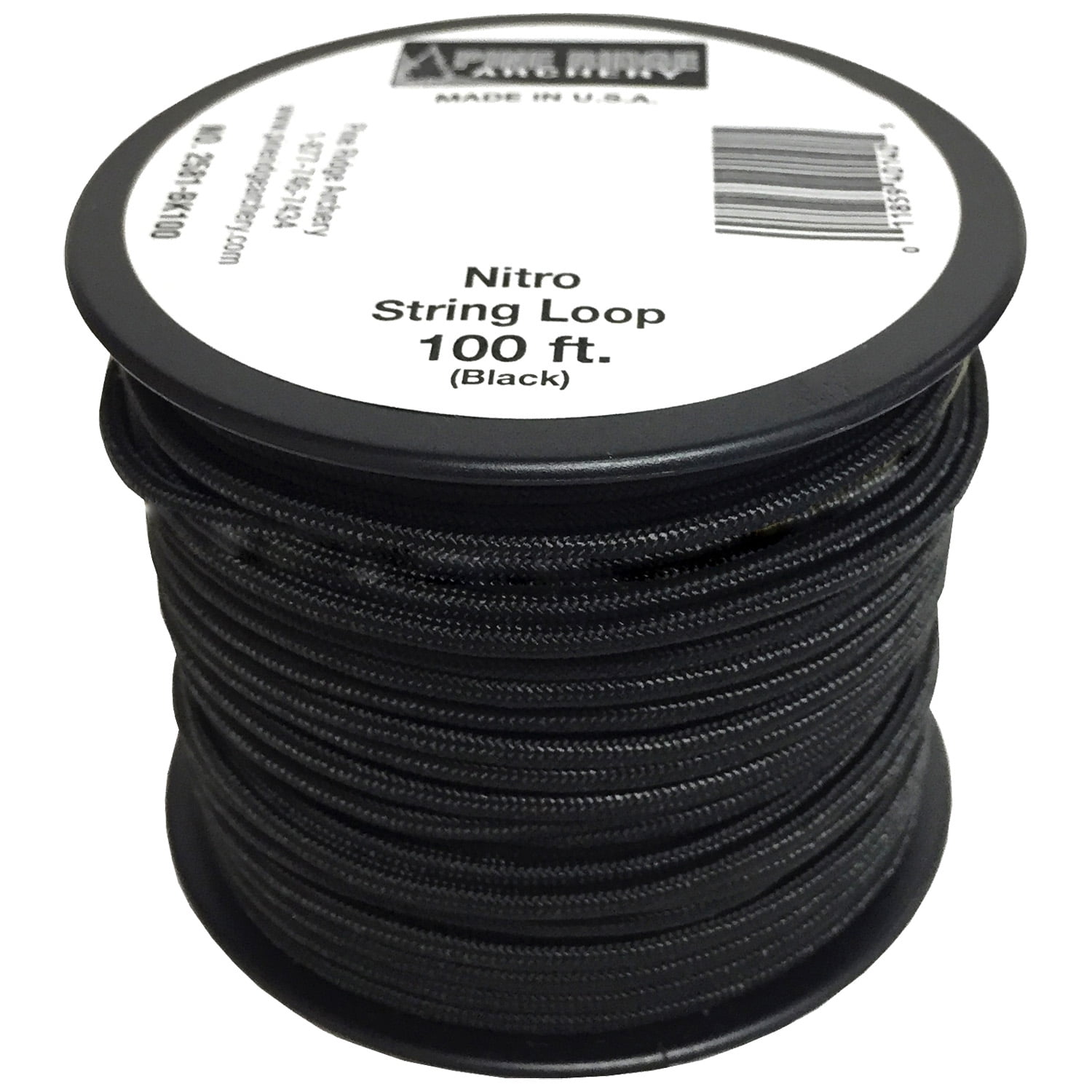 Pine Ridge Nitro String Loop, Black, 100 ft. - Walmart.com