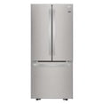Refrigerador LG French Door 22 pies cúbicos Acero Inoxidable con ...
