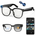 8MP Smart Camera Glasses - Photochromic Lenses, Real-time Translation ...