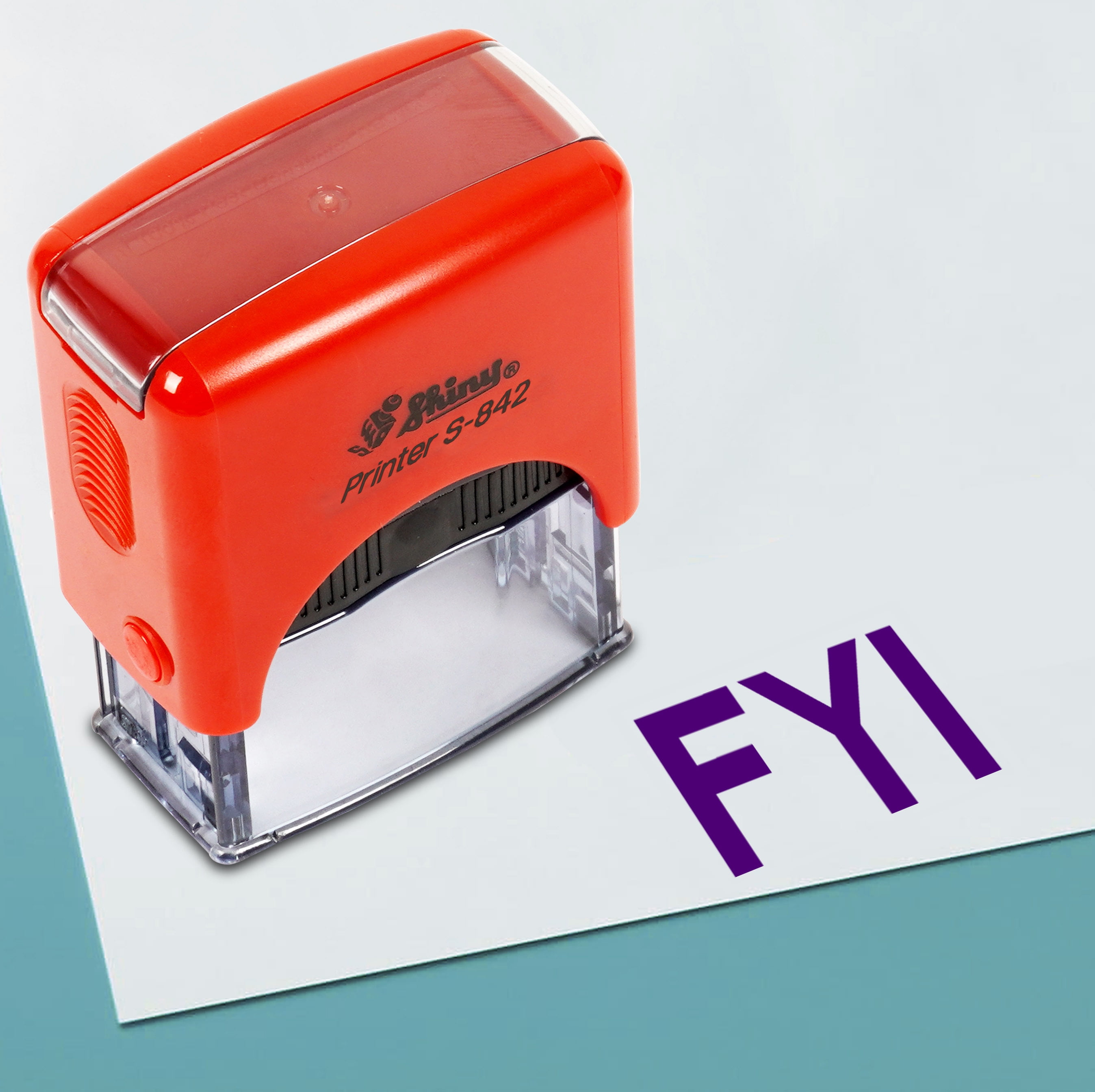 Printtoo Fyi Self Inking Rubber Stamp Pre,Inked Office Stamp, Home ...