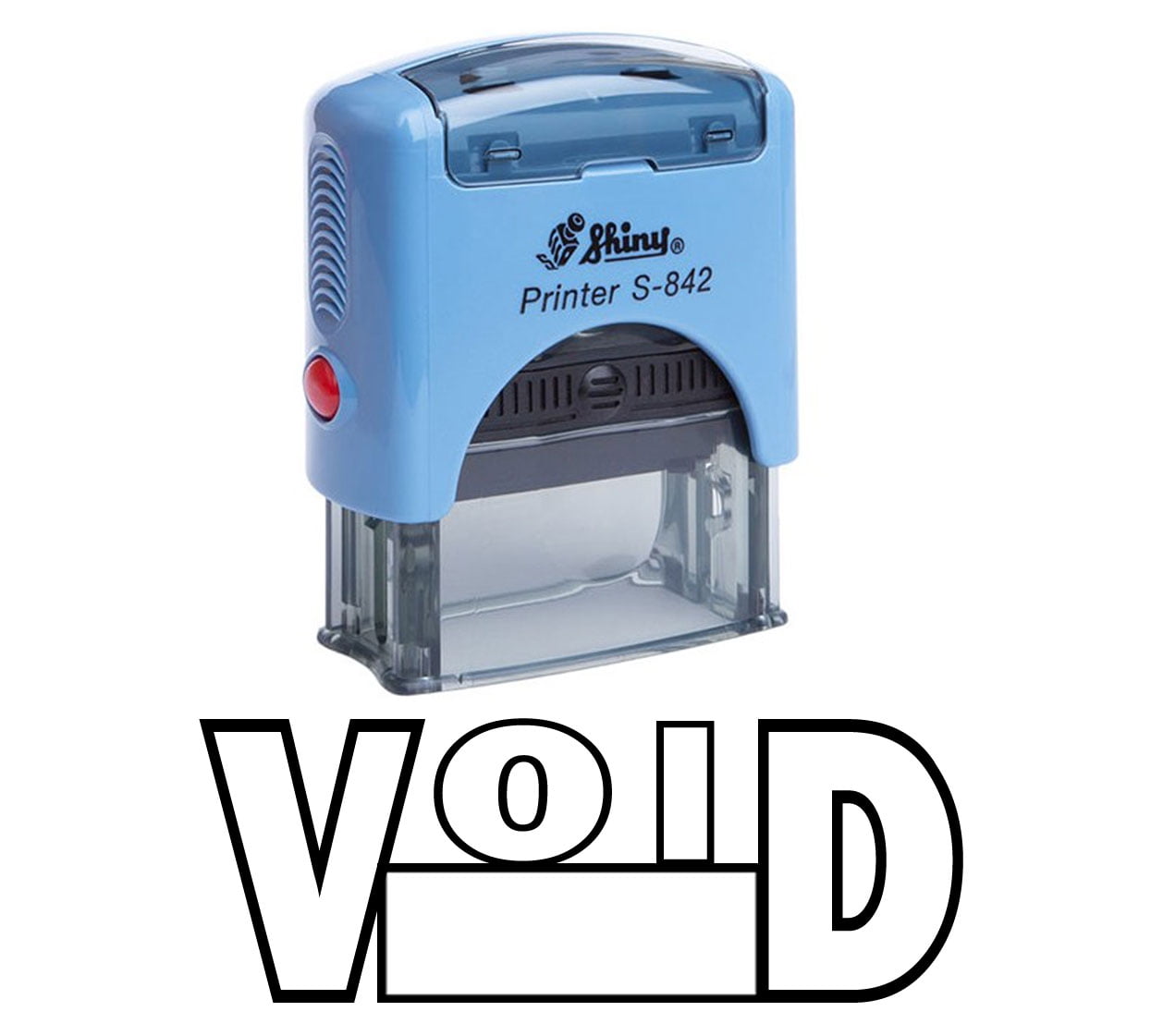 VOID Self Inking Rubber Stamp Custom Shiny Office Stationary Stamp ...