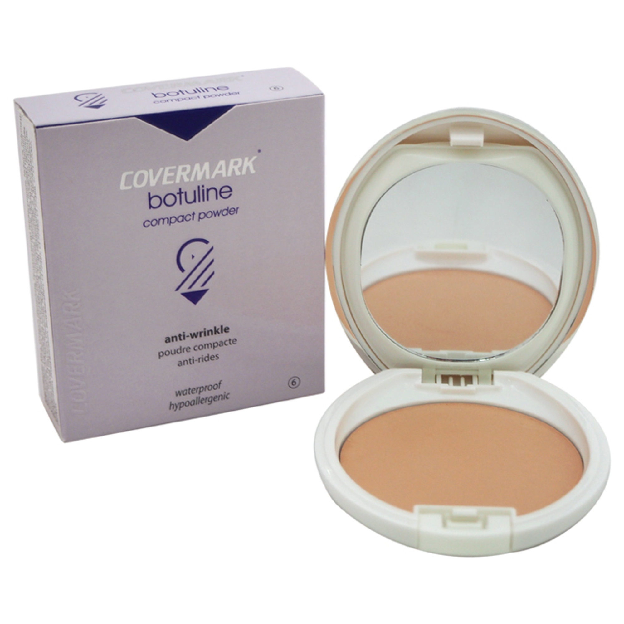 Covermark Powder Botuline Polvo Compacto Impermeabilizante #6 0.35 oz ...