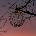"Large Outdoor LED Light Ball - Christmas Tree Hanging Decor, 20"" Fold ...