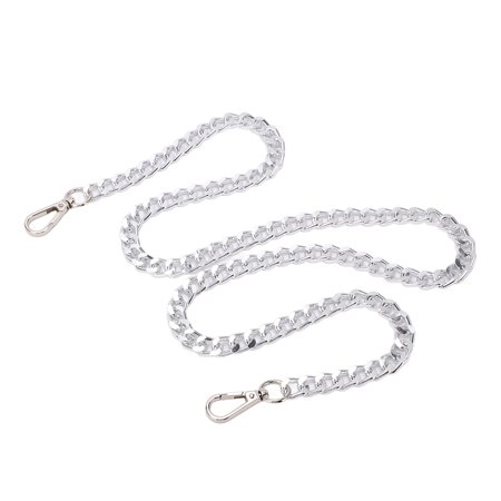 Metal Curb Chains, 39.4in Long Jewelry Making Chain Stylish Sturdy ...