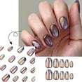 Clear Ballerina Nail Tips Extra Long Full Cover Coffin Nails Short