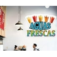 Die-Cut Sticker Multiple Sizes Aguas Frescas Restaurant & Food Aguas ...