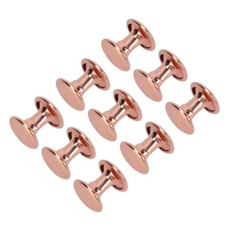Leather Craft Rivets, Rose Gold Leather Rivets 300 Sets For Hat ...
