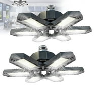 Hyper Tough 4 ft Steel, 5000 Lumen LED Shop Light, Grey - Walmart.com