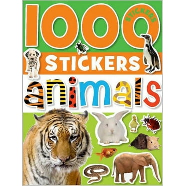 First 100 Animals Sticker Book: Over 500 Stickers - Walmart.com