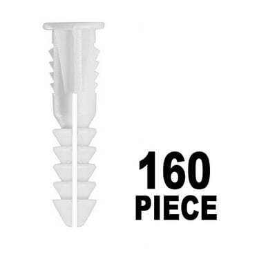 2000 Pcs Green Masonry Screw Fixing Wall Anchor Plugs 6mm x 27mm,2000 x ...