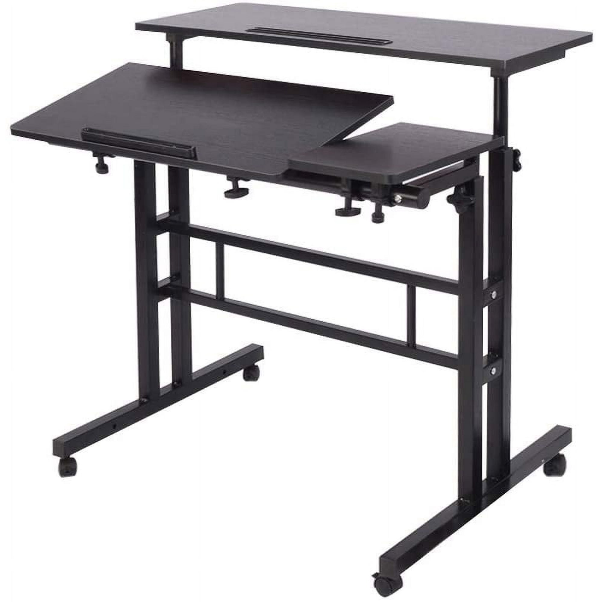 Click here for Soges Height Adjustable Computer Desk Sit Stand Wo... prices
