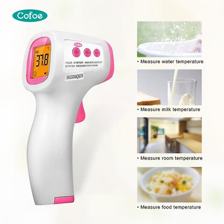 No Touch Digital Forehead Handsfree Thermal Scanner Infrared Types ...
