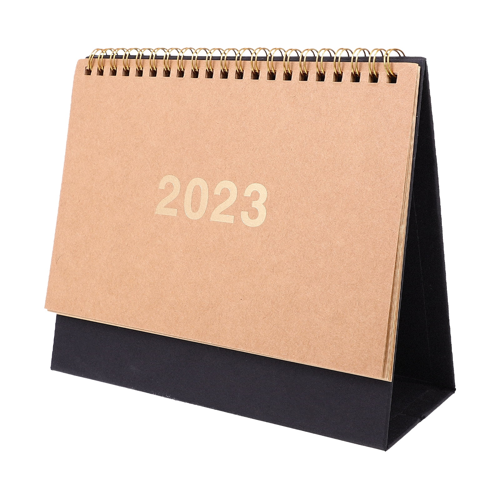 Hemoton Calendar Desk 2023 Small Calendar Desktop Planner Standing 2022 ...