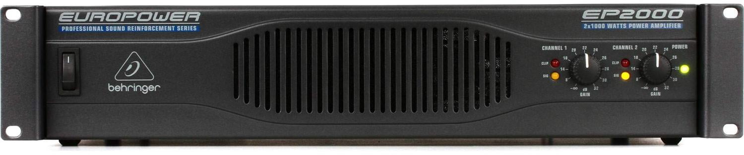 Behringer Europower EP2000 - Amplificador estéreo profesional (2000 W ...