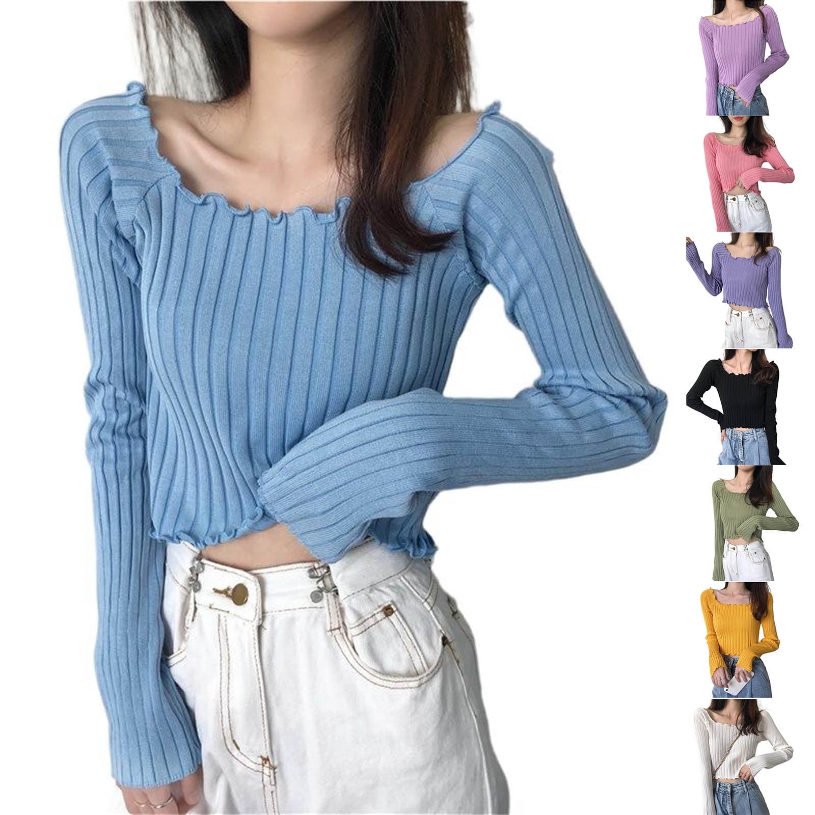 Click here for Jdqjbz Summer Womens Tops tops For Women Trendy Ru... prices