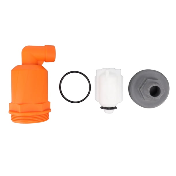 Exhaust Air Vent Valve, Top G1/2 Automatic Air Vent Valve Orange High ...