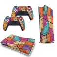 Cat Doodle Console Skin Bundle for PS5 Pro Slim Disc & Digital / PS4 ...