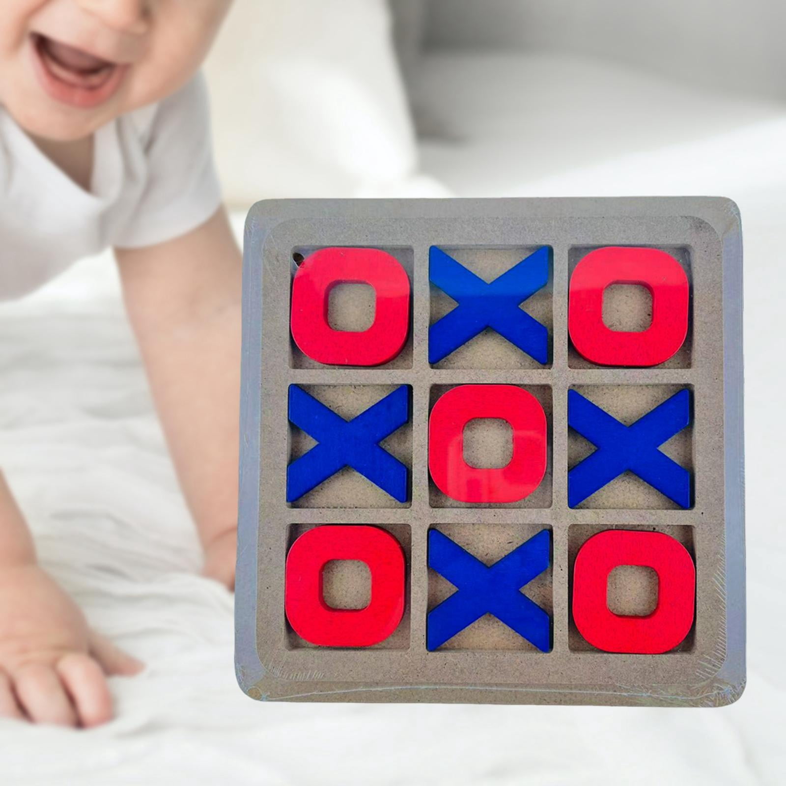 Tic TAC Toe Juego Estrategia Rompecabezas Juego Familiar Juego de Mesa ...