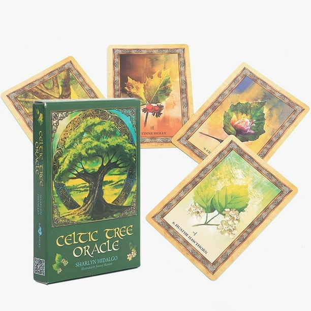Cartas de oráculo de árbol celta, juegos de mesa de Tarot A 25 | Bodega ...