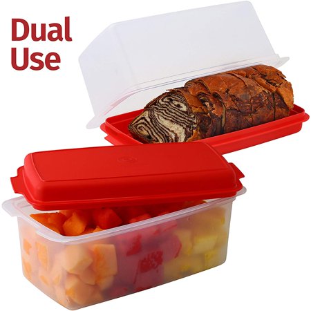 Signoraware Bread Box - Plastic Food Storage Container, Keeps Bread ...