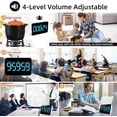 rechargeable digital kitchen timer for cooking, magnetic timers with ...