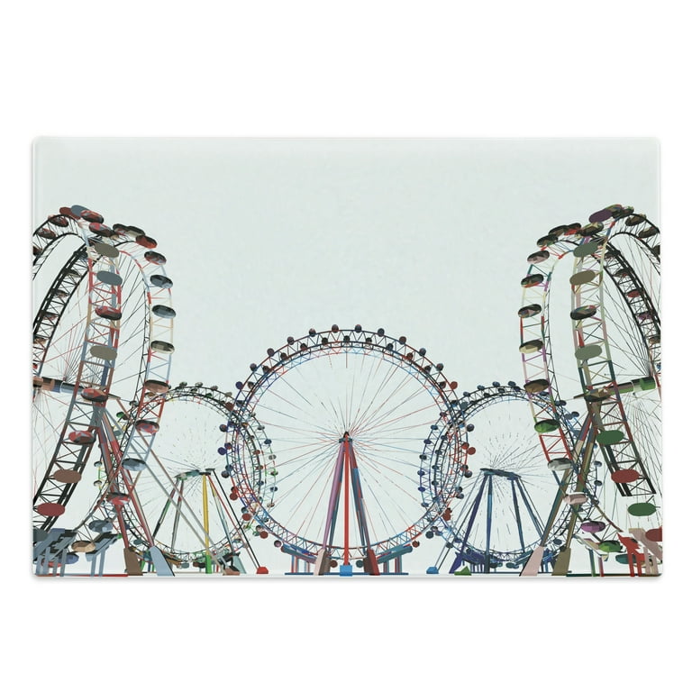 Abstract Ferris Wheel