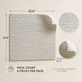 Real3D 8Pcs 24"x24" Faux Stone Wall Panels 3D Textured, Flexible Real ...
