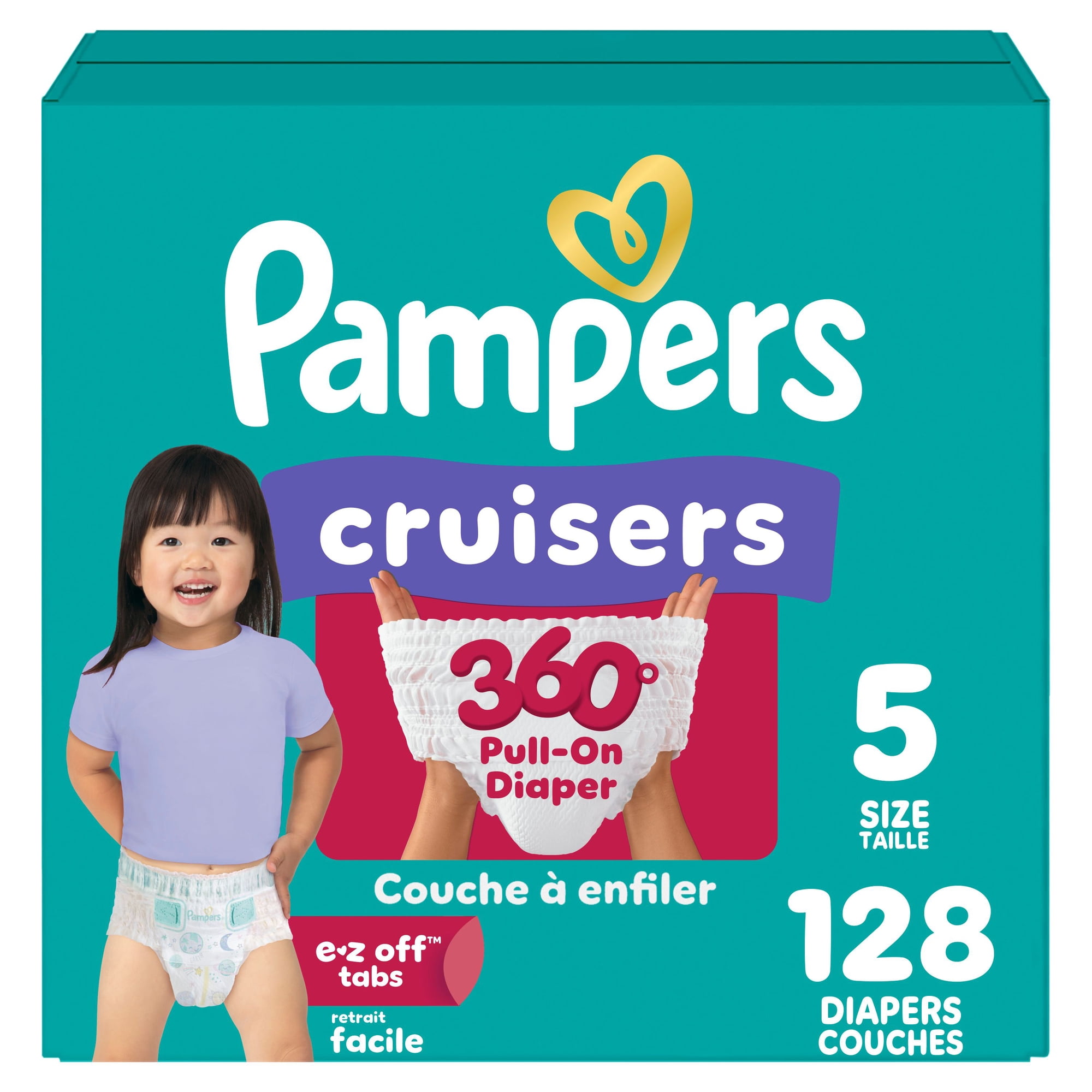 Click here for Pampers Diapers - Cruisers 360° - Size 5  Up To 10... prices
