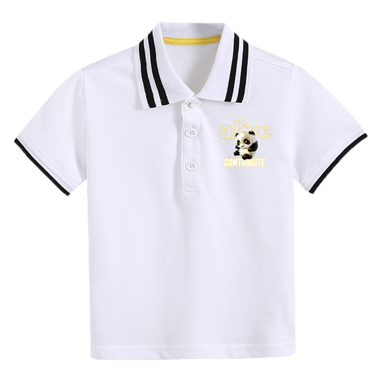 Click here for B91xz Kids Boys Toddler Shirt Short Sleeve Fashion... prices