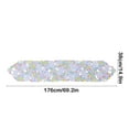 Hometravel Easter Bunny and Eggs Embroidered Table Runner, Holiday ...