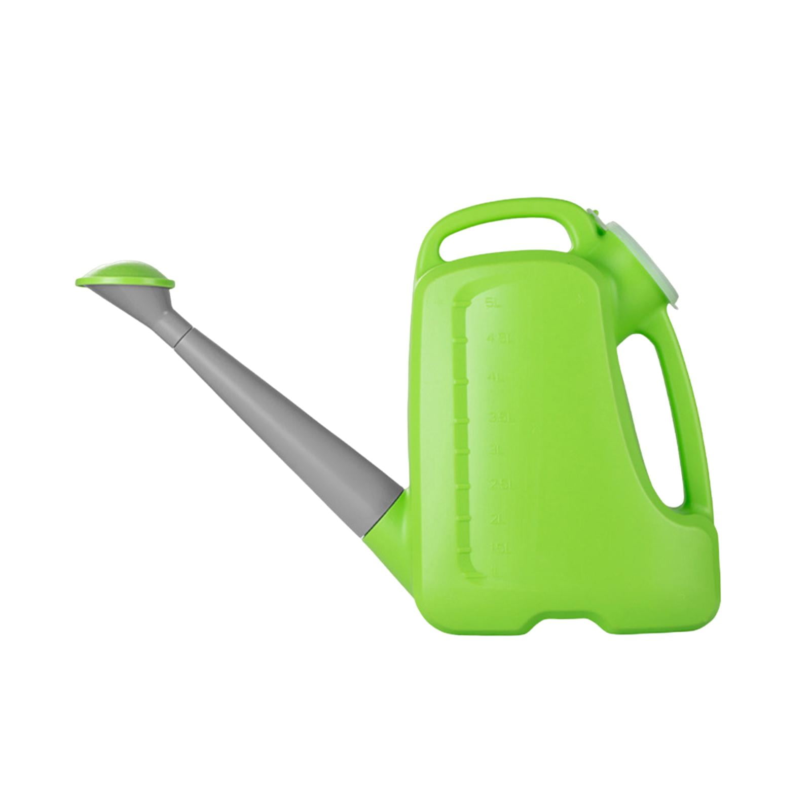 Regadera de jardín con cabezal de aspersor, bote de agua con boquilla ...