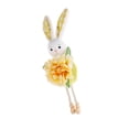 Colorful Easter Hare Ornament Polyester Plastic Hare Figure Pendant for ...