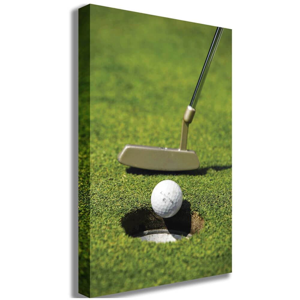 "In the Heart" Golf Canvas Print - Walmart.com