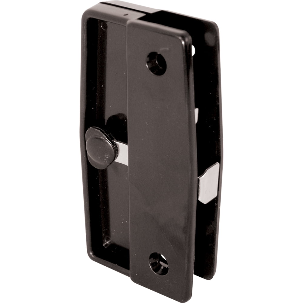 Black Plastic Mortise Style Screen Door Latch and Pull, Academy and ...