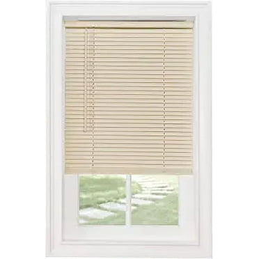 Nien 249164 Homepointe Cordless PVC Light Filtering Mini Blind, White ...
