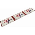 4th of July Kitchen Table Runner, Rustic Star Wooden American Flag Star ...