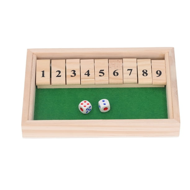 Flip Tile Board Game, Flexible Wooden Funny Dice Flip Tiles Game For ...