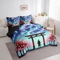 Aikeke Galaxy Aurora Dragon Full Size Bedding Sets 7 Pieces, Japanese ...