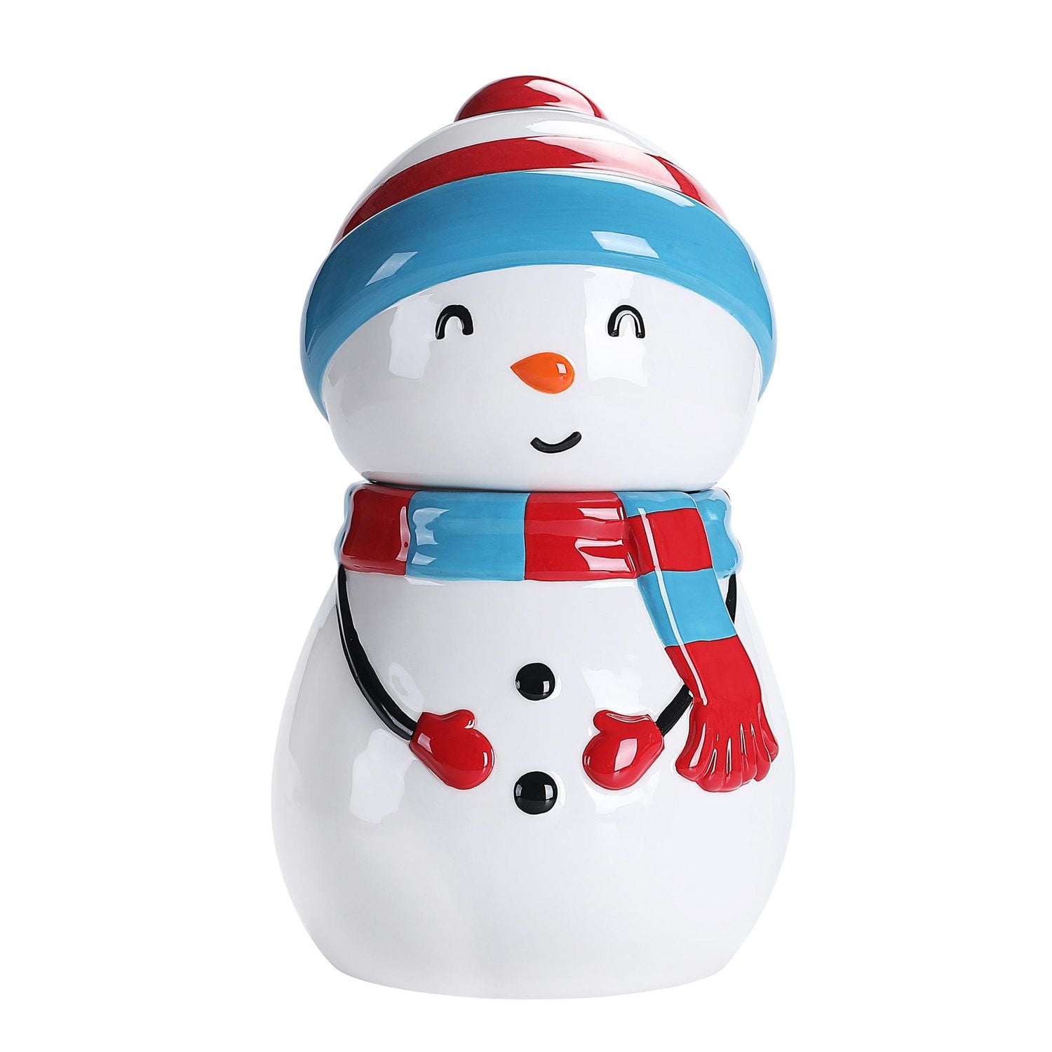 Click here for Holiday Time Snowman Cookie Jar prices