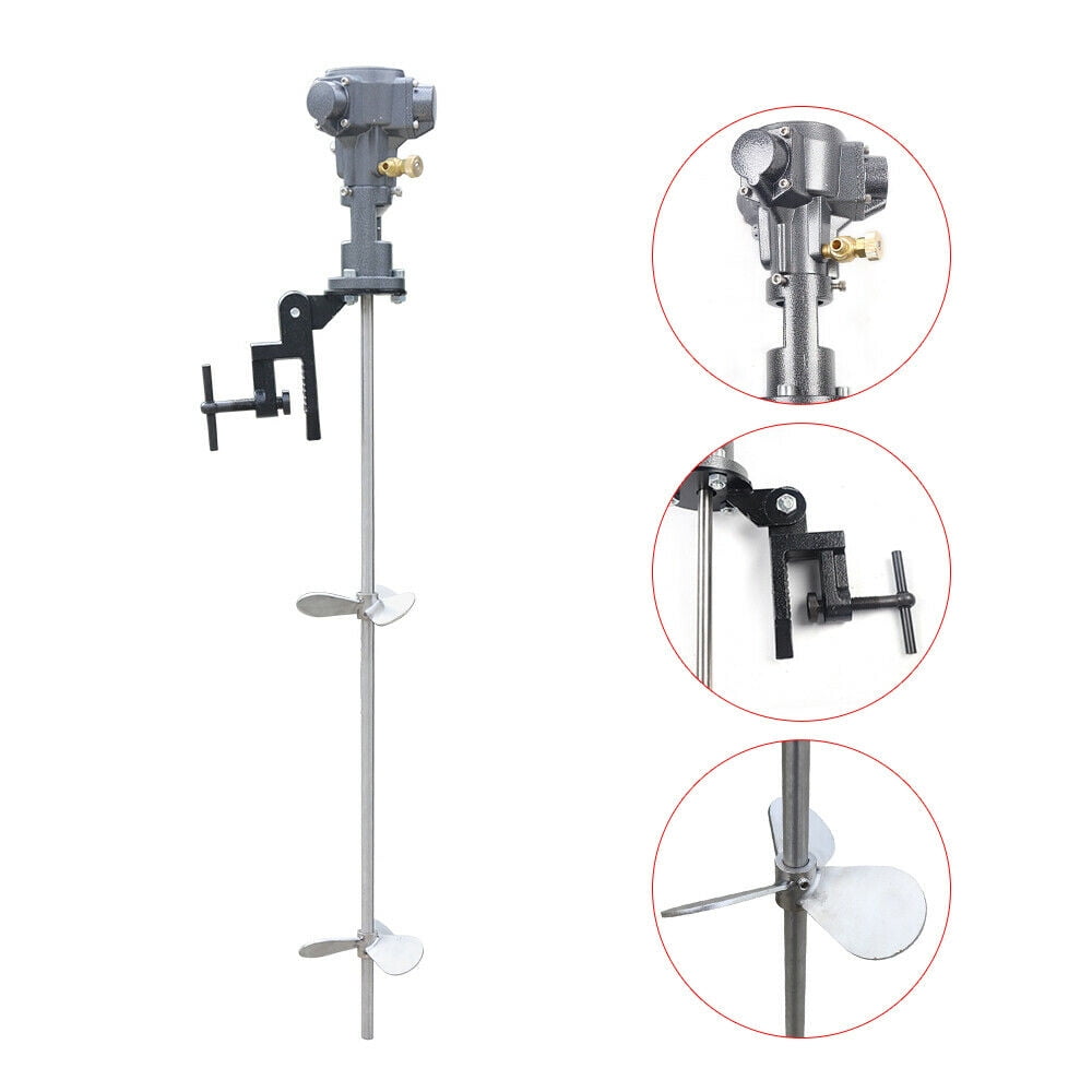 200L Pneumatic Paint Mixer Bracket Agitator Coating Mix Machine Mixing ...