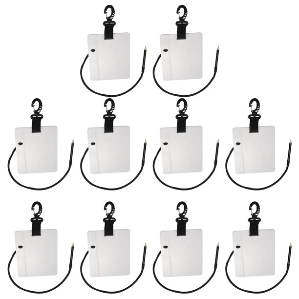 10X Dive Underwater Writing Slate Diving Wordpad Gear Board with Swivel ...