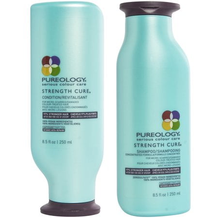 Pureology Strength Cure Shampoo and Conditioner Duo Set - 8.5 oz ...