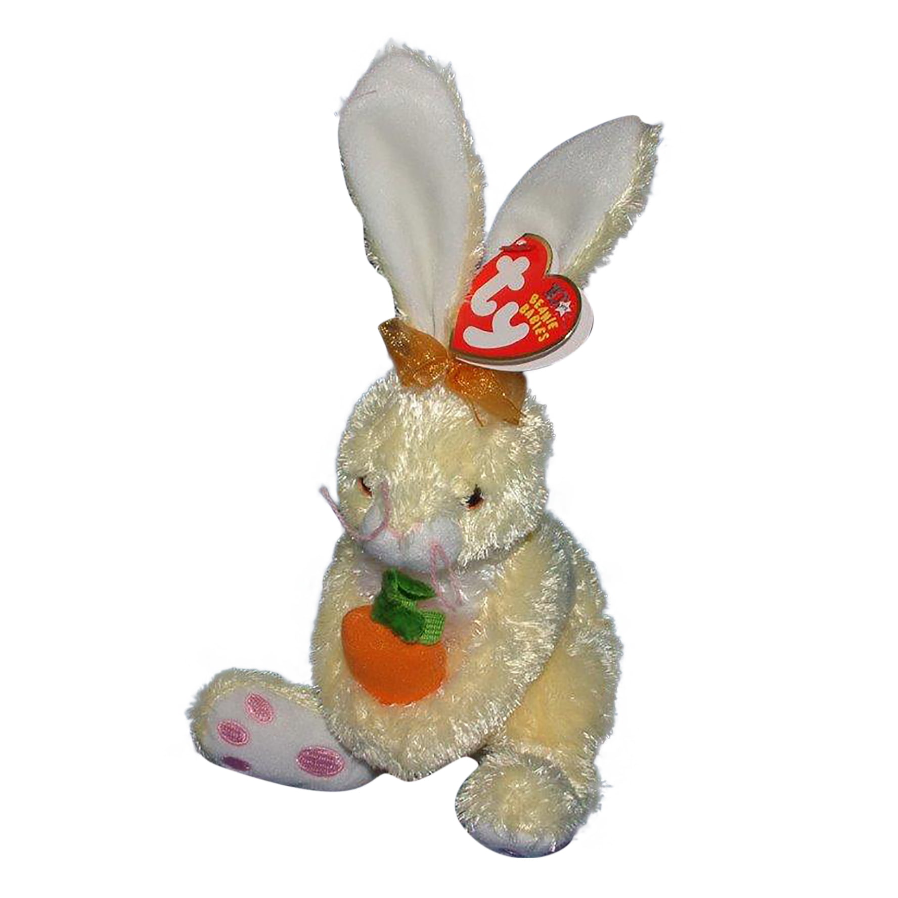Ty Beanie Baby: Nibblies the Bunny | Stuffed Animal | MWMT - Walmart.com