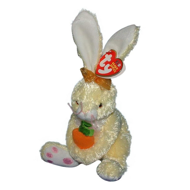 Ty Beanie Baby: Nibblies the Bunny | Stuffed Animal | MWMT - Walmart.com