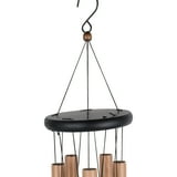 Mainstays 30" Classic Natural Faux Pine Metal Outdoor Wind Chime ...