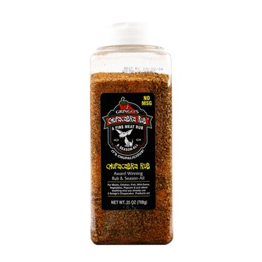 2 Gringos Chupacabra Original Rub 12 Oz, Versatile All Purpose ...