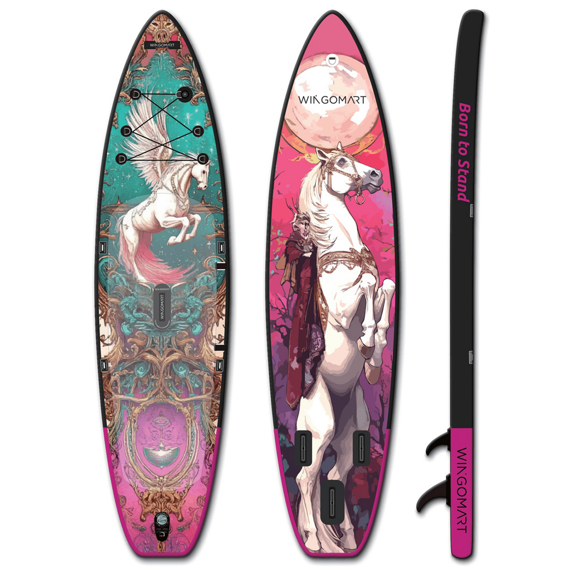 Click here for Wingomart Pink Celestial 11ft X 33 Super Wide Infl... prices